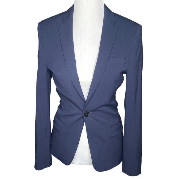 ASOS | Jackets & Coats | Asos One Button Blazer Navy Blue Chest Fit 32 ...